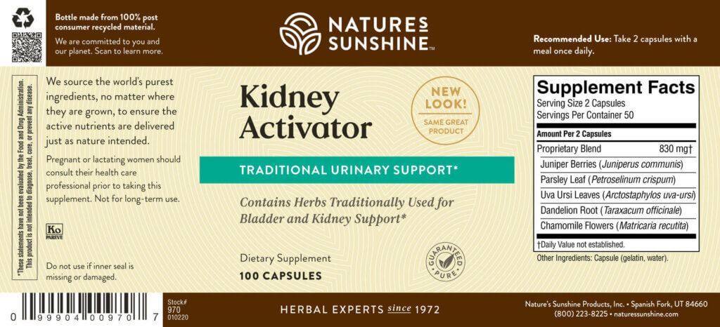 Kidney Activator – Thriving 4 Health